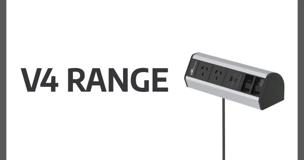 Office Power Outlets - V4 Range with USB & Data Ports - Modern Power ...