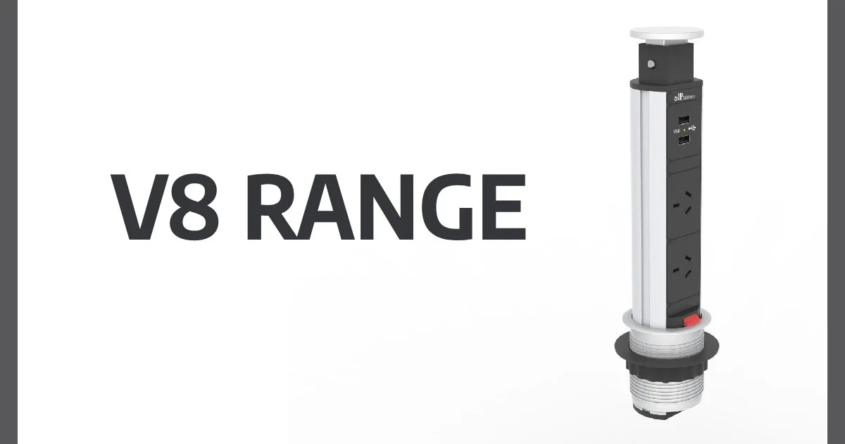 Compact Pop-Up Power Point - V8 Range - Practical and Stylish - Modern ...