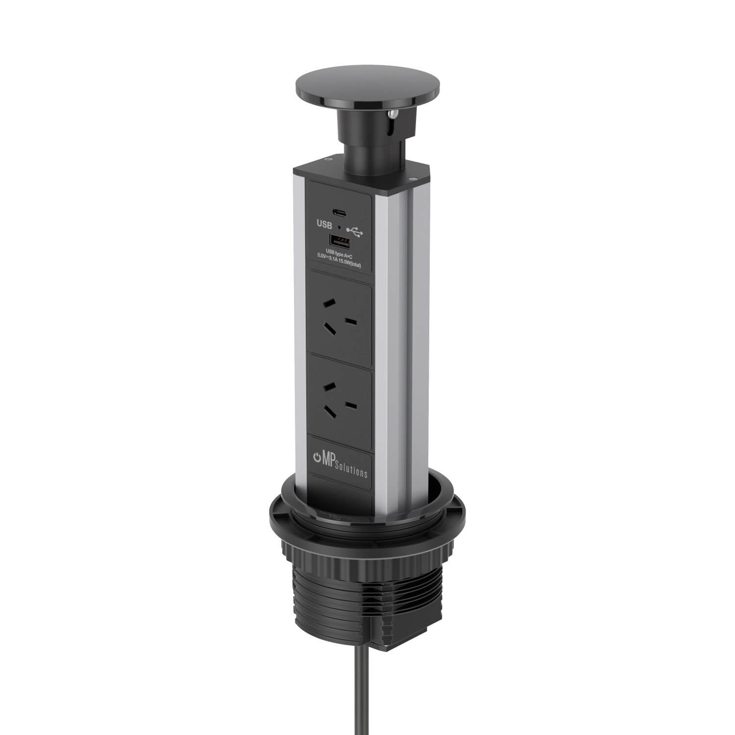 Stainless Pop Up Power Point: Sleek and Functional Design - Modern ...