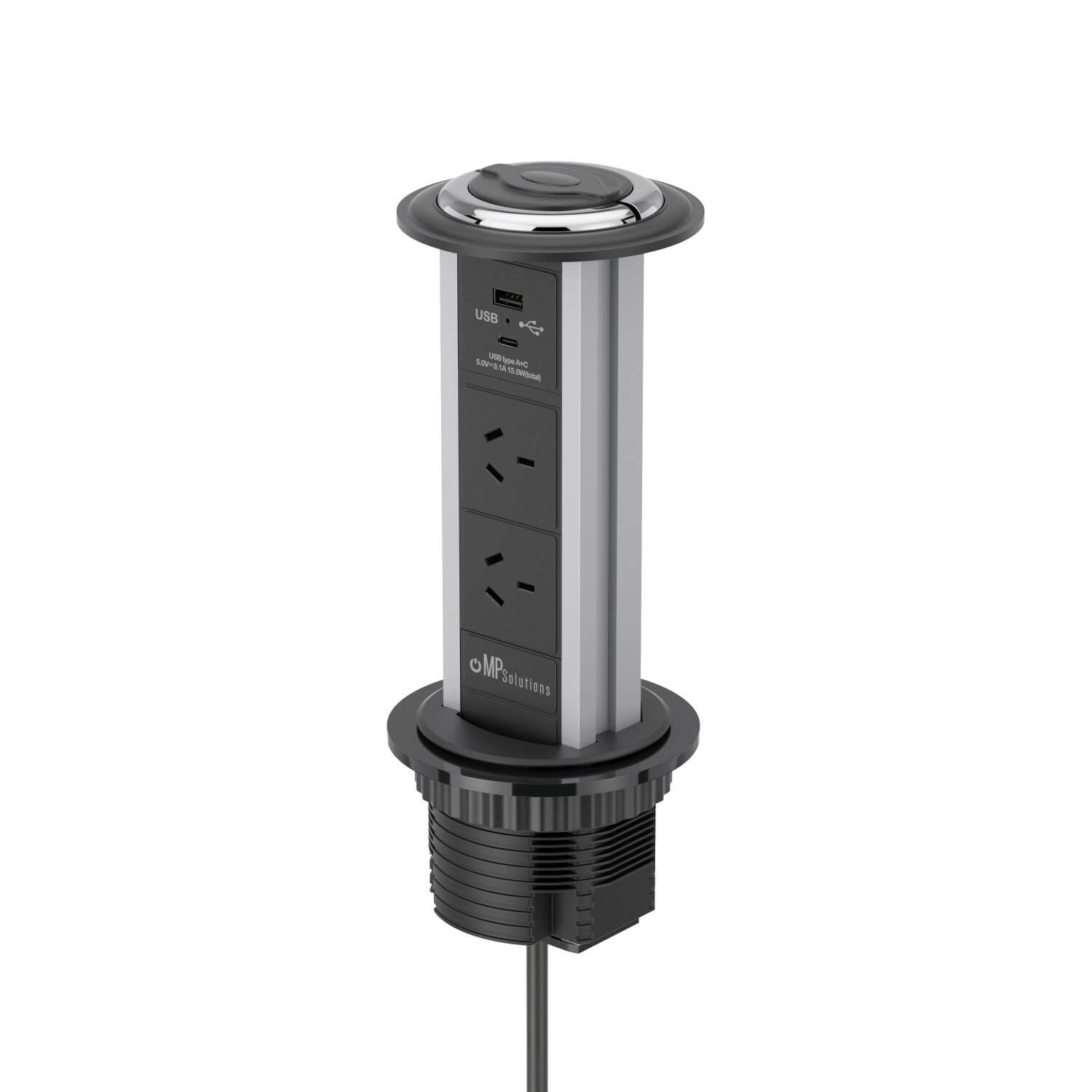 Waterproof Pop Up Power Point: Convenient and Sleek Design - Modern ...